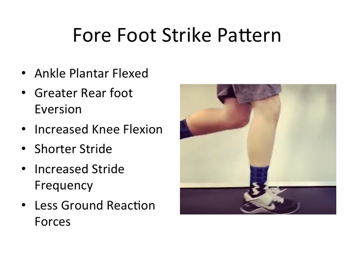 Forefoot vs. Rear foot Strike Patterns and Biomechanics in Running ...
